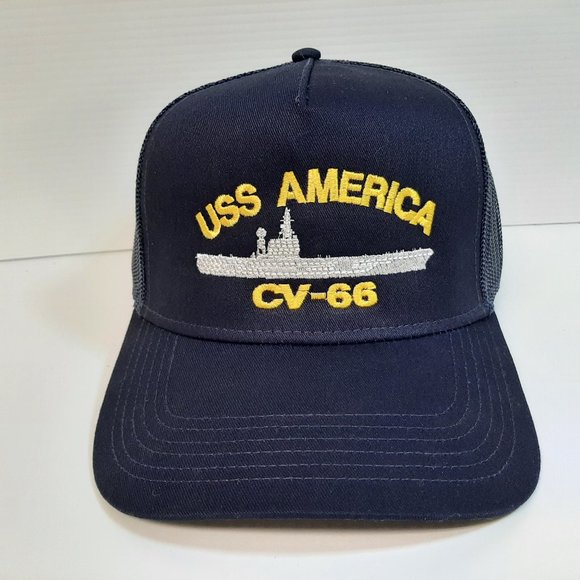 thepatriotspride | Accessories | Us Navy Uss America Cv66 Hat ...